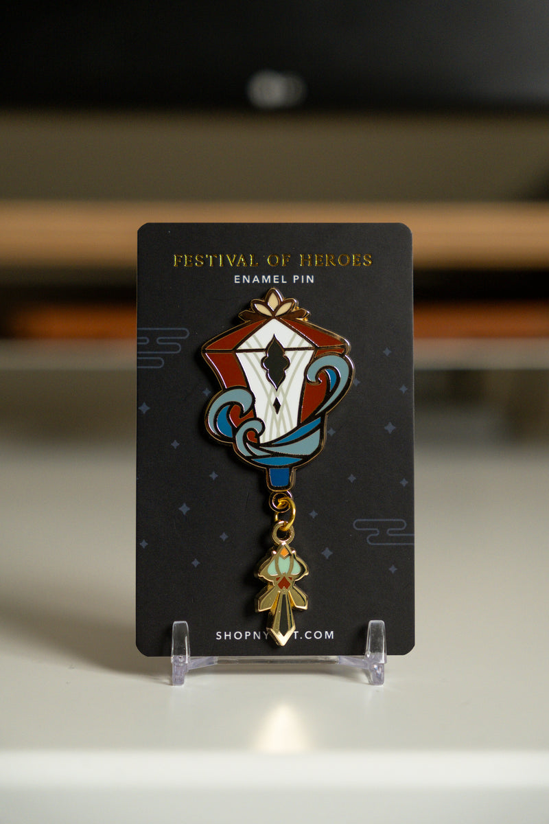 Kaveh - Lantern Enamel Pin – Nyoot