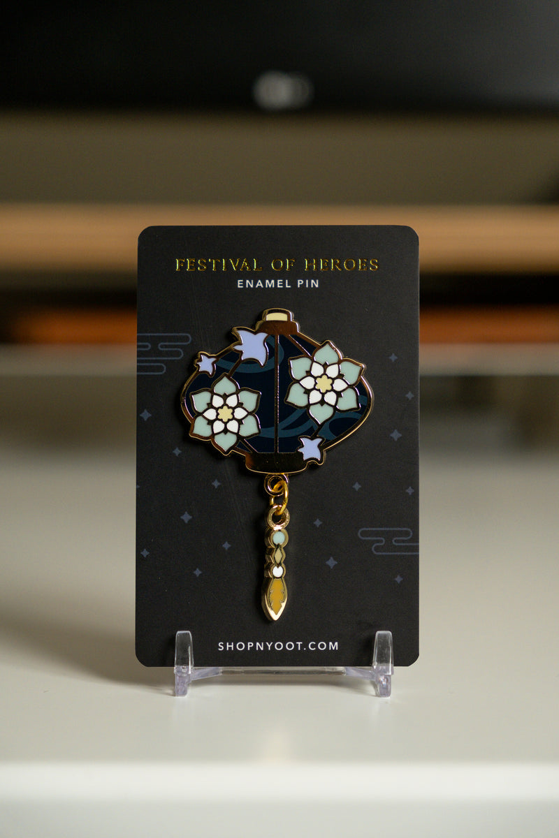 Wanderer - Lantern Enamel Pin – Nyoot